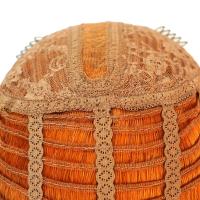 China Transparent Lace 150% Density Remy Hair Highlight Orange Straight Bob Wigs with Baby Hair for sale