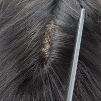 China Human Hair Toupee for Men Remy Hair Grade and Full Cuticle for sale