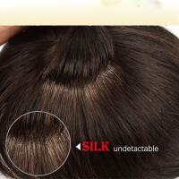 China 100%human hair Full cuticle Yes.100% Virgin Cuticle Aligned Hair Natural Toupee for Men for sale