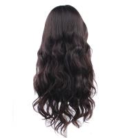 China 13*6 Lace Frontal Brazilian Remy Hair Pre Plucked Full Hand Made Curly Silky Wave Wig for sale