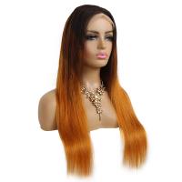 China Experience the Full Cuticle Brazilian Human Hair Lace Front Wig T1B/4/30HL Ombre Color for sale