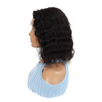 China 100% Human Hair Brazilian Lace Front Wig for Black Women Bob Style Short Wig for sale