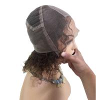 China Curly Human Hair Wig 100% Brazilian HD Full Swiss Lace Silk Top Injected All Hand Made for sale