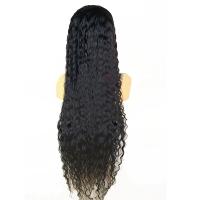 China 360 Swiss Lace Front Hand Tied Wig Vendors with Natural Curly Raw Brazilian Hair for sale