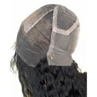 China 360 Swiss Lace Front Hand Tied Wig Vendors with Natural Curly Raw Brazilian Hair for sale