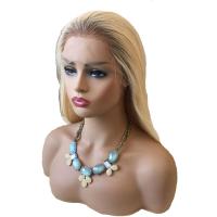 China Soft and Shiny 613 Blonde Ombre Highlight Human Hair Hand Tied Wig for European Women for sale
