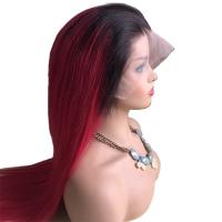 China 100% Human Hair BSM Discounts 360 Full Lace Cuticle Aligned Italian Yaki Straight Wig for sale