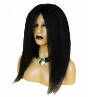 China 100% Unprocessed Human Virgin Remy Hair High Density Full Hand Tied Wig for White Women for sale