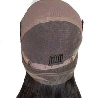 China ALL COLORS Suitable Dying 250% Density HD Lace Human Hair Wigs for Black Women Hand Tied for sale