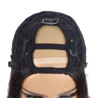 China 150 Density P4/30 Glueless Machine Made U Part Brazilian Hair Wig for Black Women for sale