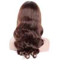 China 13x4 HD Lace Frontal Wigs Full Cuticle Peruvian Body Wave Human Hair Wigs 12-30 inch for sale