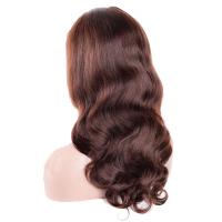China 13x4 HD Lace Frontal Wigs Full Cuticle Peruvian Body Wave Human Hair Wigs 12-30 inch for sale