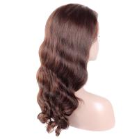 China 13x4 HD Lace Frontal Wigs Full Cuticle Peruvian Body Wave Human Hair Wigs 12-30 inch for sale