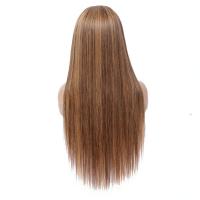 China 100% Top Human Hair Brazilian Hair Highlight Headband Glueless Wig P4/27 For Black Women for sale
