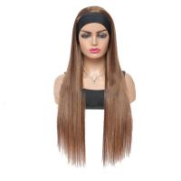China Real Human Hair Jerry Curly Half Wig With Headband for Afro Girls Hairstyle 10-30inch for sale