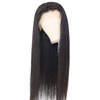 China Long Black Bone Straight Vietnamese Raw Virgin Hair Wigs for Lace Front Technique for sale