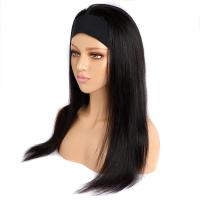 China Density 250% Peruvian Woman Long Headband Wig Human Hair 2022 Real Hair Wig for Female for sale