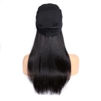 China Density 250% Peruvian Woman Long Headband Wig Human Hair 2022 Real Hair Wig for Female for sale