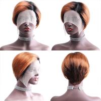 China Light Brown Lace Frontal Human Hair Short Blonde Brazilian Bob for Women in Their 30s for sale