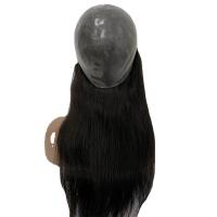 China Brazilian Hair Full Cuticle PU Full Thin Skin Natural Real Human Hair Wigs for Women for sale