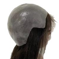 China Brazilian Hair Full Cuticle PU Full Thin Skin Natural Real Human Hair Wigs for Women for sale