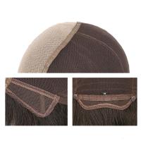 China 100% Unprocessed Raw Virgin Brazilian Straight Natural Woman Human Hair Silk Top Base Wigs for sale