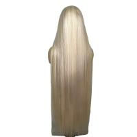 China European Hair 40inch Pre Plucked Cuticle Aligned Lace Frontal Human Hair Wigs for sale