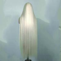 China European Hair 40inch Pre Plucked Cuticle Aligned Lace Frontal Human Hair Wigs for sale