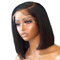 China 14 Inch Full Hd Lace Front Human Hair Glueless Wigs 360 Full Lace Frontal Wig Human Hair for sale