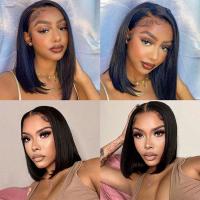China 14 Inch Full Hd Lace Front Human Hair Glueless Wigs 360 Full Lace Frontal Wig Human Hair for sale