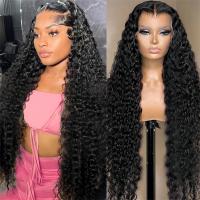 China 360 Full 13x6 Hd Lace Front Virgin Hair Wigs 100% Raw Natural Human Hair With Frontal for sale