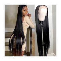 China Average Size Lace Front Original Brazilian Natural Human Hair Wig For Black Women for sale