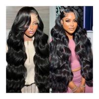 China Virgin Hair Frontal Wig with Swiss Lace Openings and Raw Indian Hair for sale