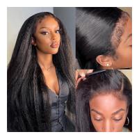 China Yaki Bone Straight Lace Front Vietnamese Raw Vietnam Human Hair Wig for sale