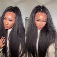 China Yaki Bone Straight Lace Front Vietnamese Raw Vietnam Human Hair Wig for sale
