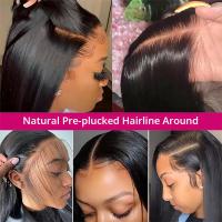 China 12-34inch Length Lace Front Human Hair Wigs Brazilian with Free Sample for sale