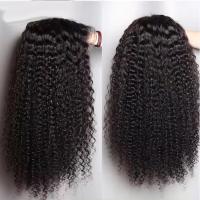 China Kinky Curly Glueless Full Hd Lace Wigs Human Hair Wigs for Full Coverage Density 180% for sale