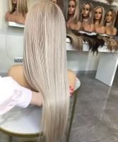 China European Hair Human Hair Wigs with Frontal 180% Density HD Lace Front and Body Wave for sale