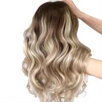 China European Hair Human Hair Wigs with Frontal 180% Density HD Lace Front and Body Wave for sale