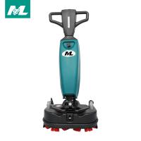 China Battery Powered Mini Floor Scrubber Buffer Cleaning Machine Hand Pushed Industrial for sale