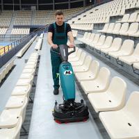 China Heavy‑Duty Mini Floor Scrubber with 6L Recovery Tank, Suitable for Manufacturing Plants and Farms for sale