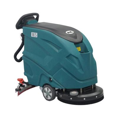 China Automatic Walk Behind Floor Scrubber Machine 500W for Restaurant for sale