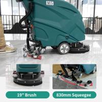 China Automatic Walk Behind Floor Scrubber Machine 500W for Restaurant for sale