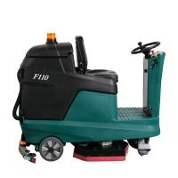 China Ultrasonic Ride On Scrubber Floor Polisher Industrial Cleaning 220V for sale