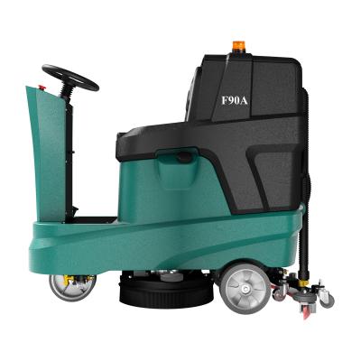 China Industrial Ride On Floor Scrubber Buffer ECO Mode For Heavy Duty Cleaning for sale