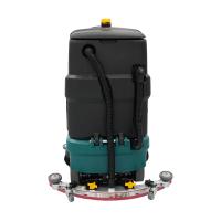 China Electric Drivable Commercial Ride On Floor Scrubber For Tile Floors 1100W for sale