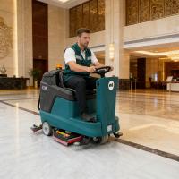 China Battery CIP Ride On Floor Scrubber Industrial Commercial Road Sweeper for sale