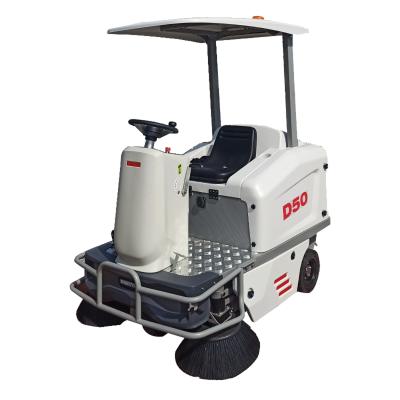 China Riding Cordless Commercial Floor Sweeper Machines Outdoor 1500W 180L for sale
