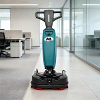 China Compact Heavy‑Duty Floor Scrubber Machine Equipped with 6L Recovery Tank, Ideal for Manufacturing Plants & Agricultural Farms for sale