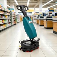 China Heavy‑Duty Mini Walk‑behind Floor Scrubber, 6L Recovery Tank Included for Factories and Farm Premises for sale